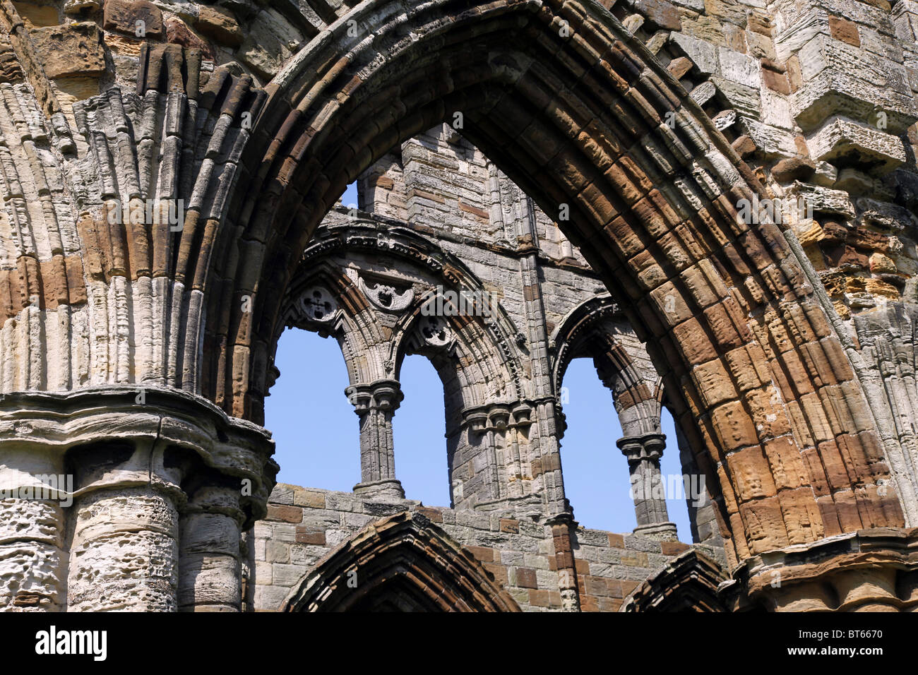 WHITBY ABBEY STONEWORK WHITBY NORTH YORKSHIRE WHITBY NORTH YORKSHIRE ...