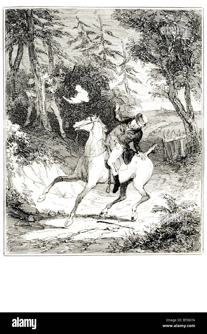 the luddites shooting mr horsfall social movement of British textile ...