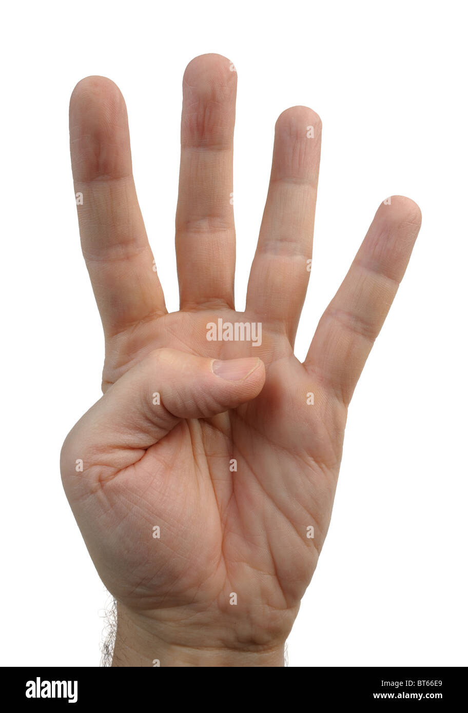Man pointing hand gesture Cut Out Stock Images & Pictures - Alamy