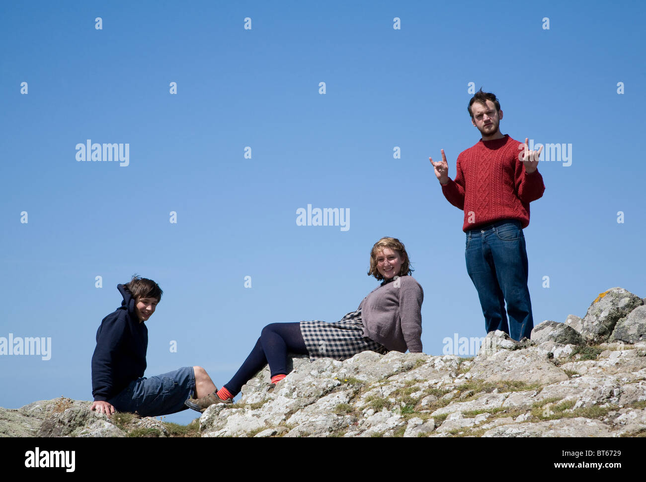 Behind the rocks hi-res stock photography and images - Alamy