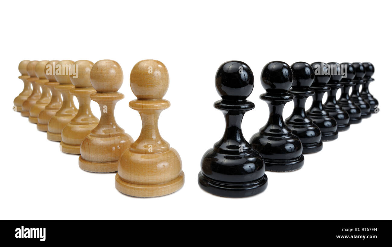 Chessmen image Cut Out Stock Images & Pictures - Alamy