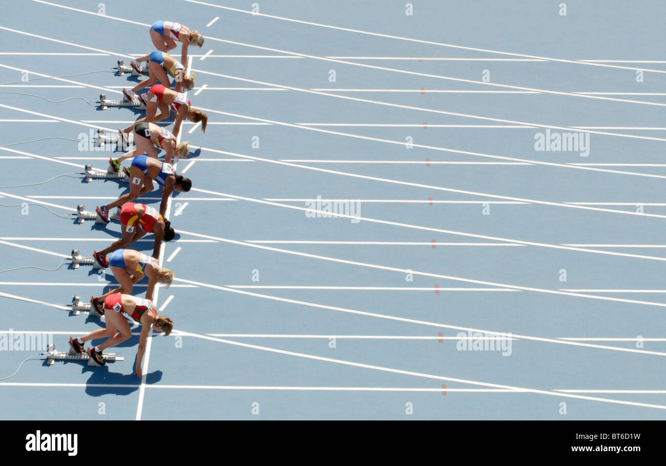 Athlete start hi-res stock photography and images - Alamy