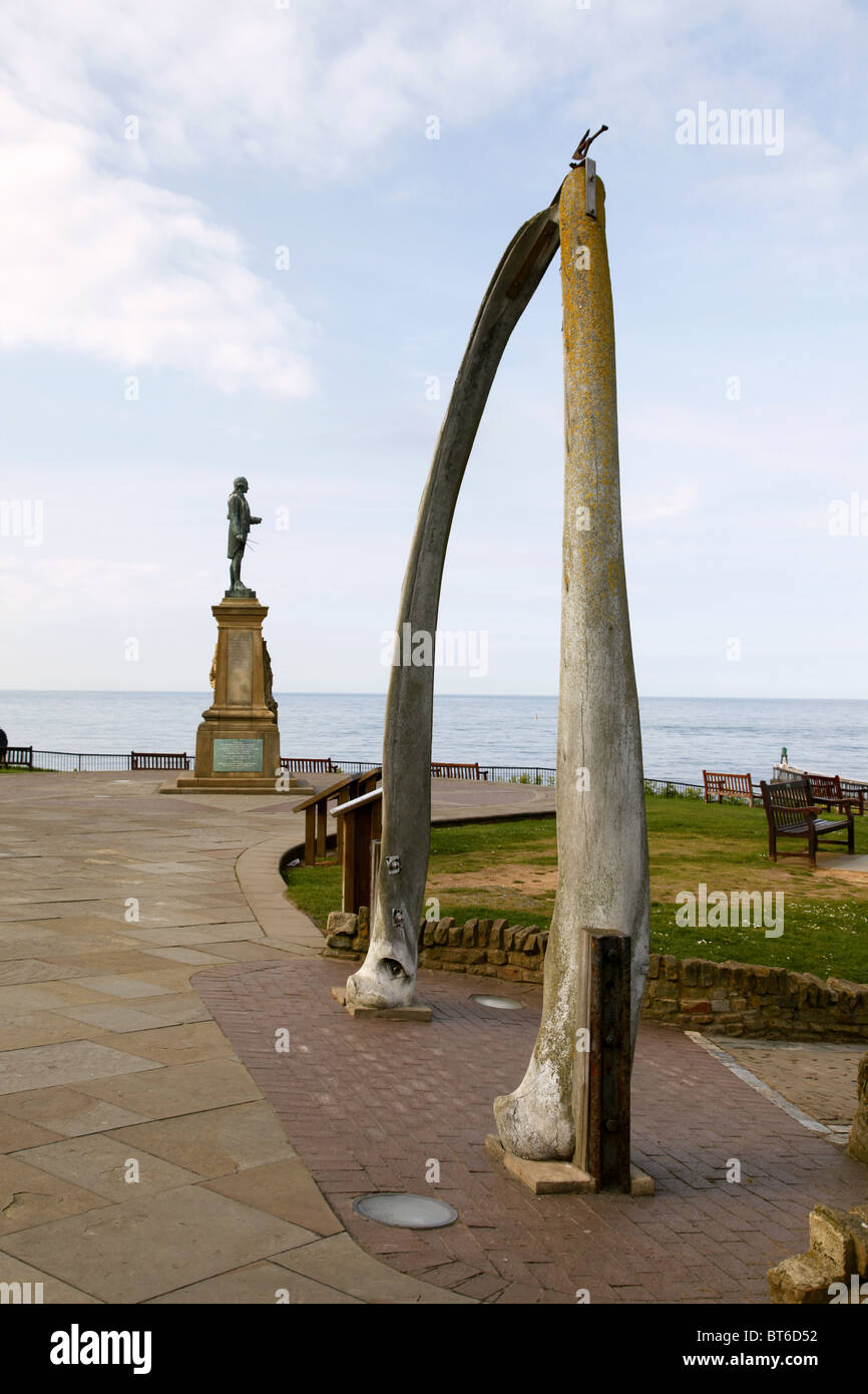 WHALE BONES ARCH CHURCH WHITBY NORTH YORKSHIRE WHITBY NORTH YORKSHIRE ...