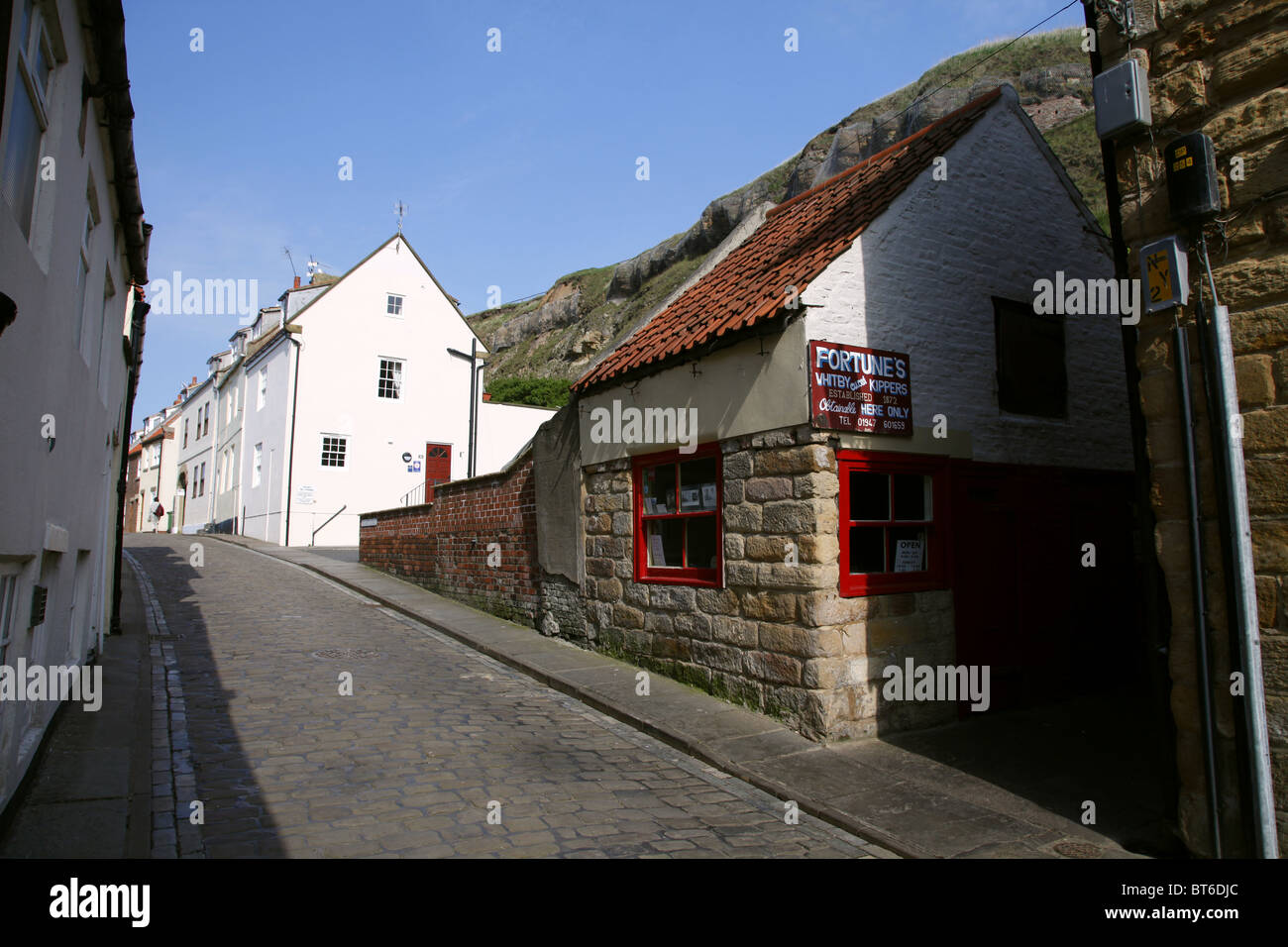 FORTUNES KIPPER SMOKERY SHOP WHITBY YORKSHIRE WHITBY NORTH YORKSHIRE ...