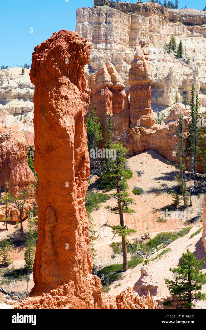 Rock formations inside Bryce Canyon Stock Photo - Alamy
