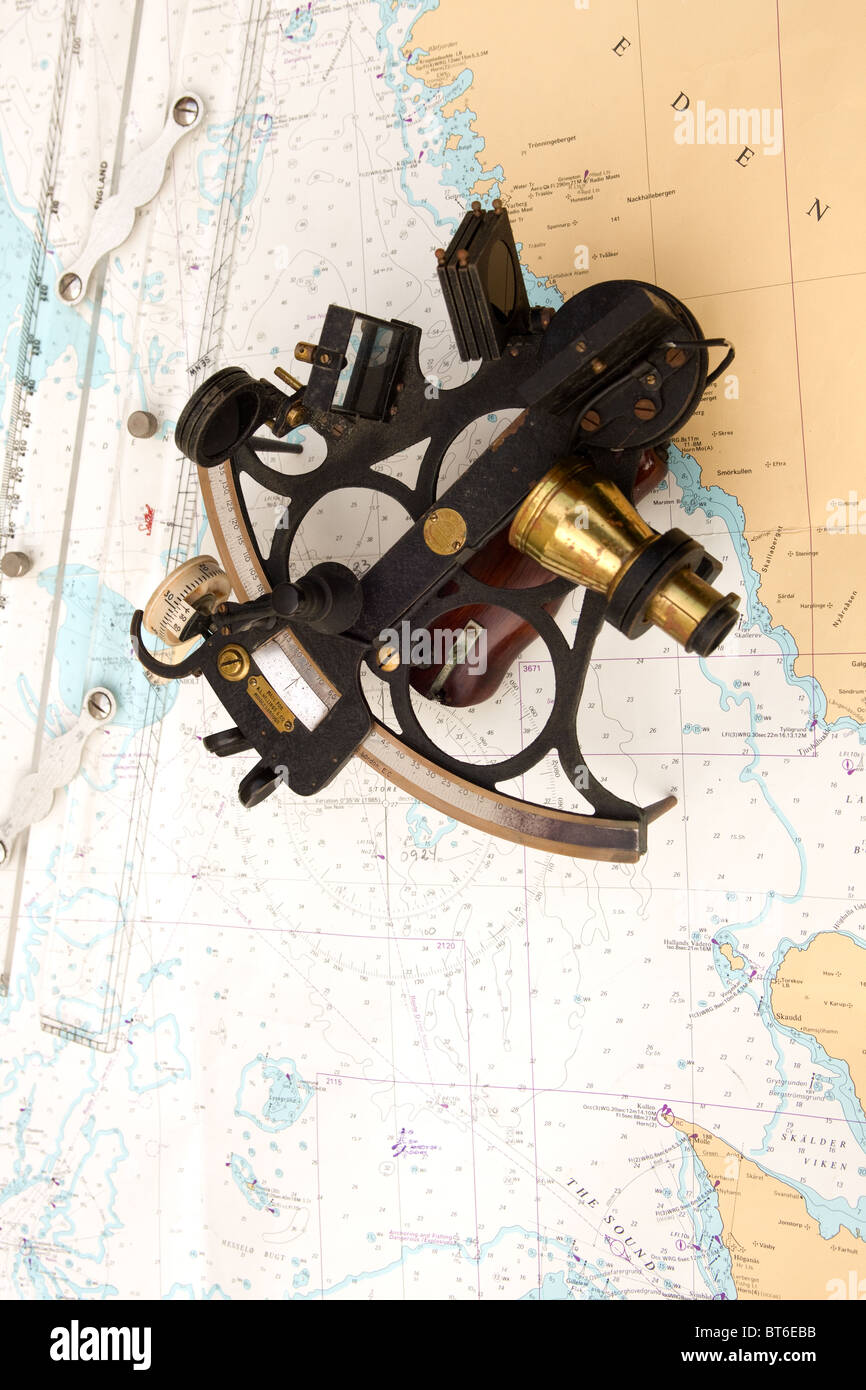 Nautical chart charts hi-res stock photography and images - Alamy