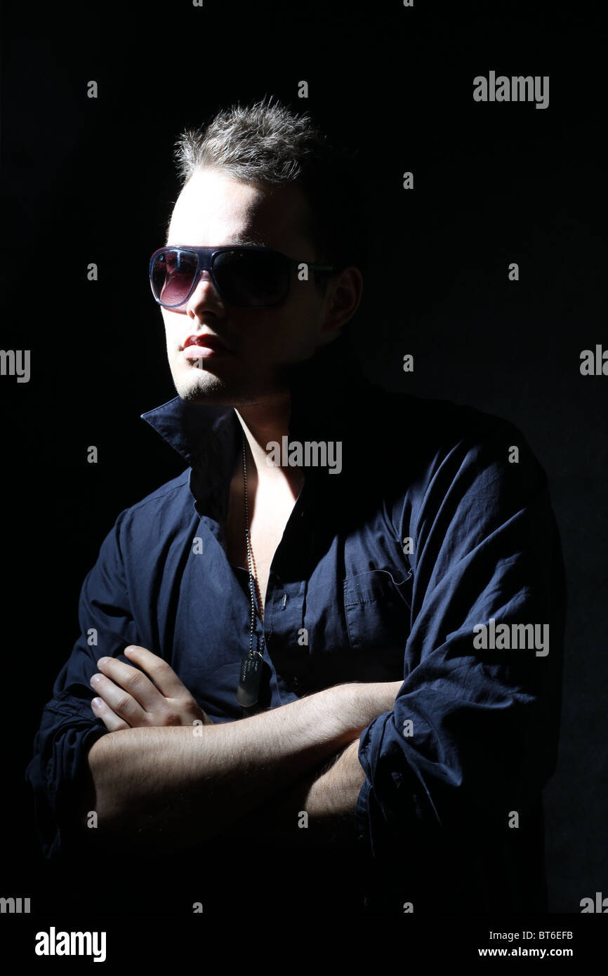 Man with confidence Stock Photo - Alamy