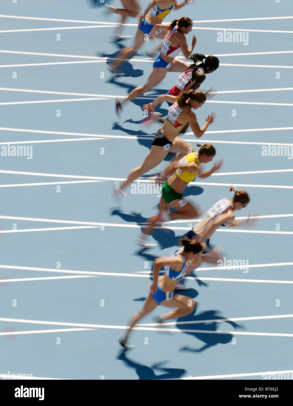 Women sprinters hi-res stock photography and images - Alamy