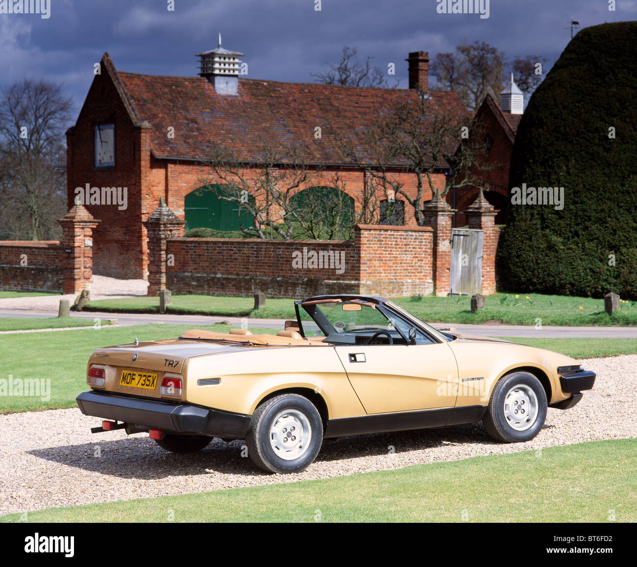 Triumph TR7 from 1981 Stock Photo - Alamy