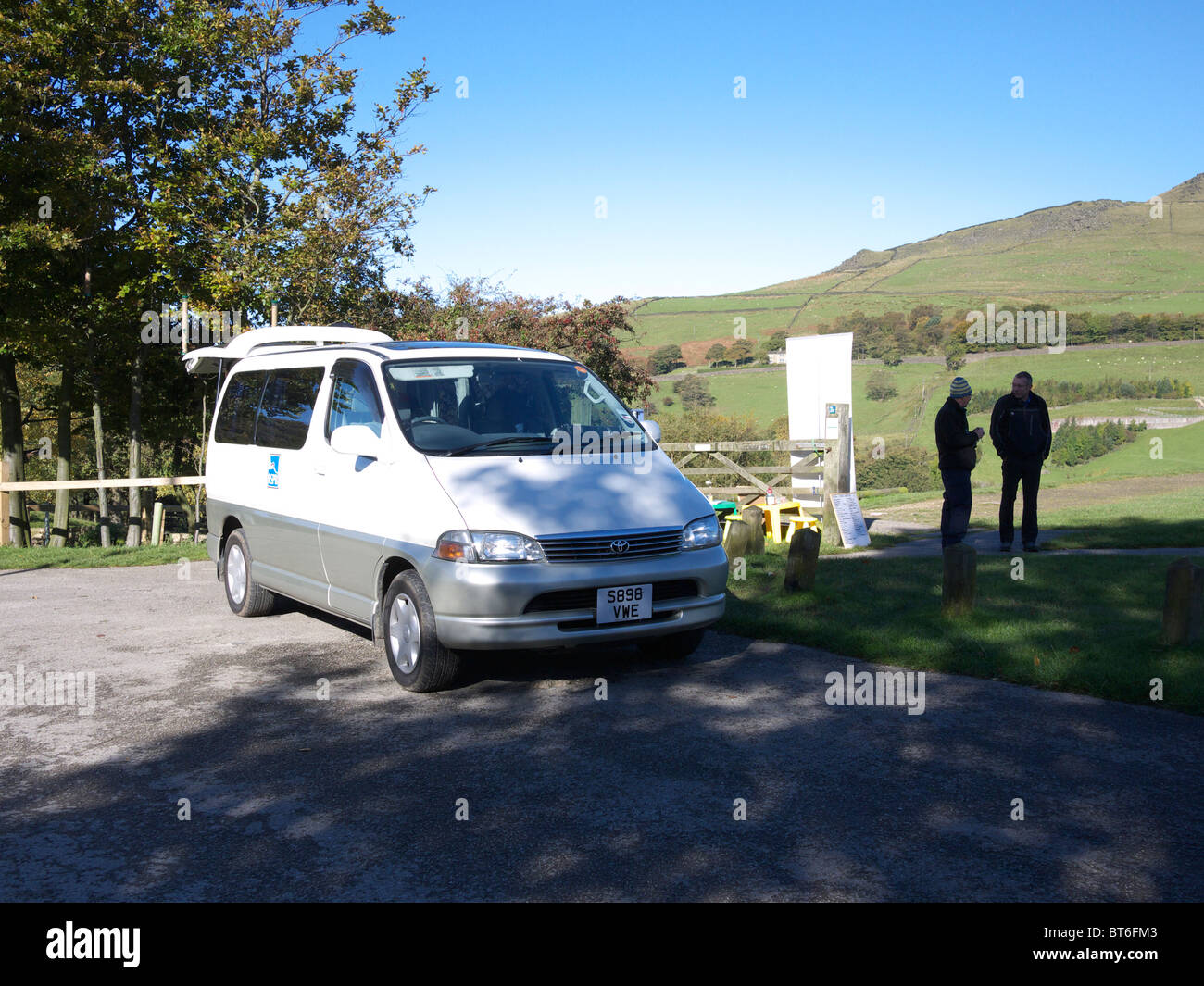 RSPB Information van, Dovestones Reservoir, Greenfield, Oldham ...
