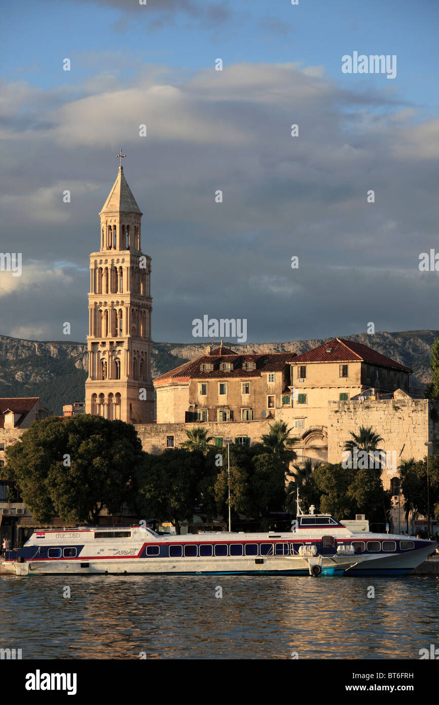 Croatia, Split, skyline, general view, cathedral Stock Photo - Alamy
