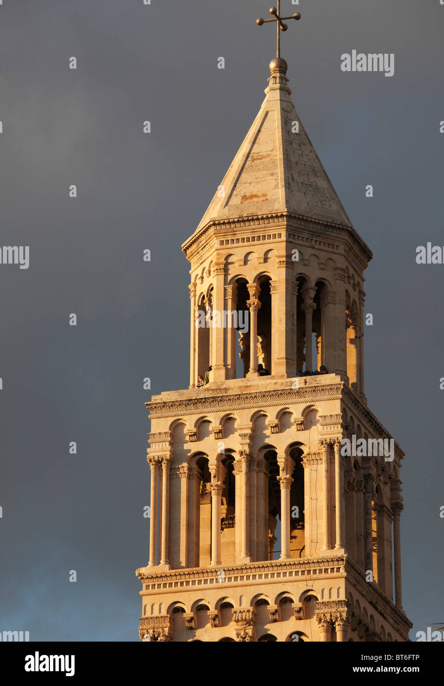 Croatia, Split, cathedral, tower Stock Photo - Alamy