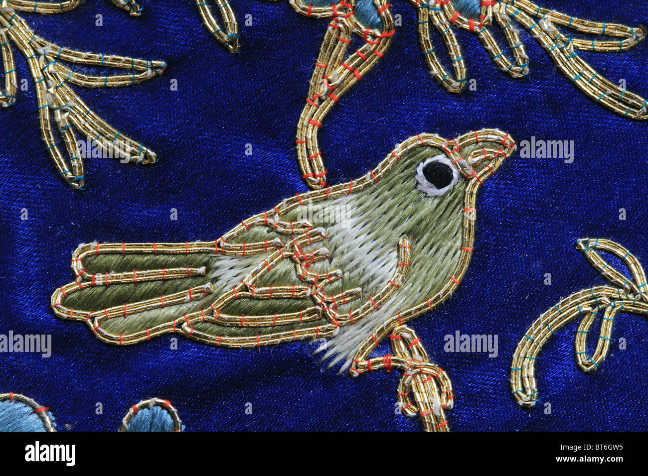 Gold embroidered cloth hi-res stock photography and images - Alamy