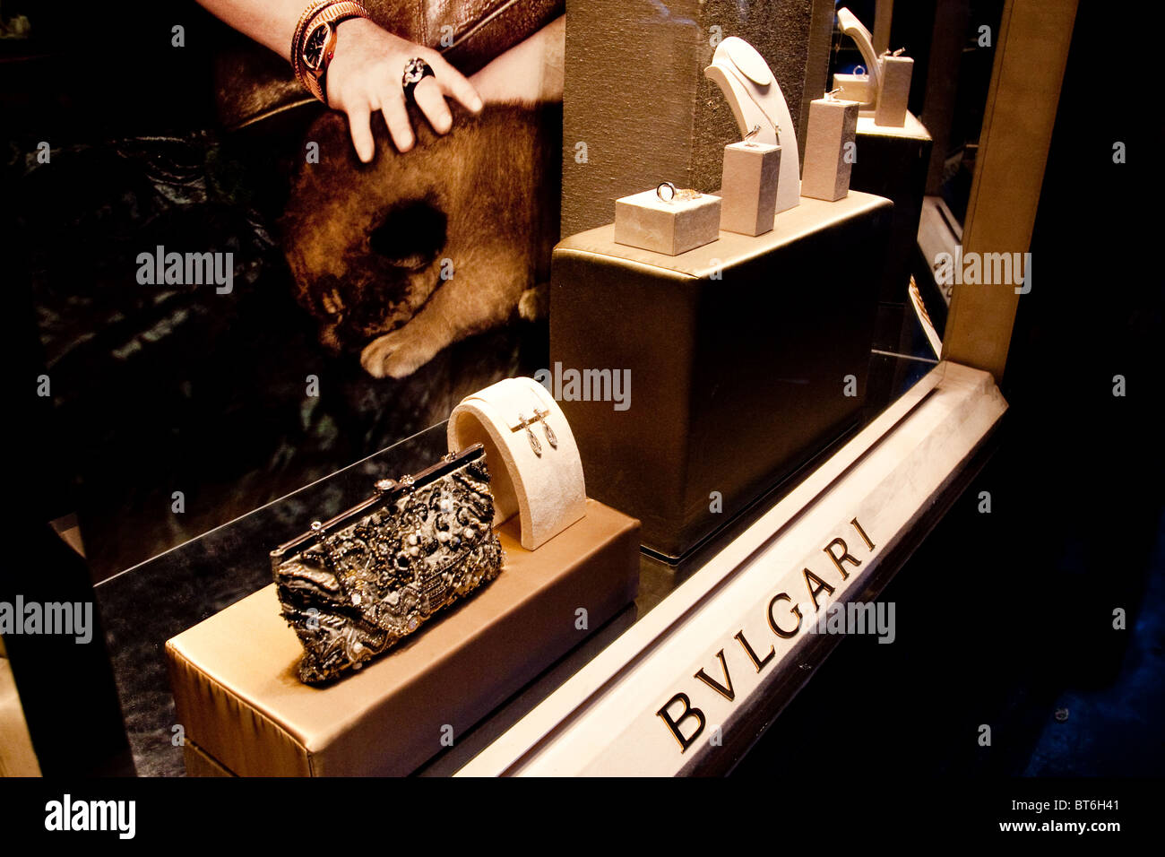 Bulgari shop via condotti rome hi-res stock photography and images - Alamy