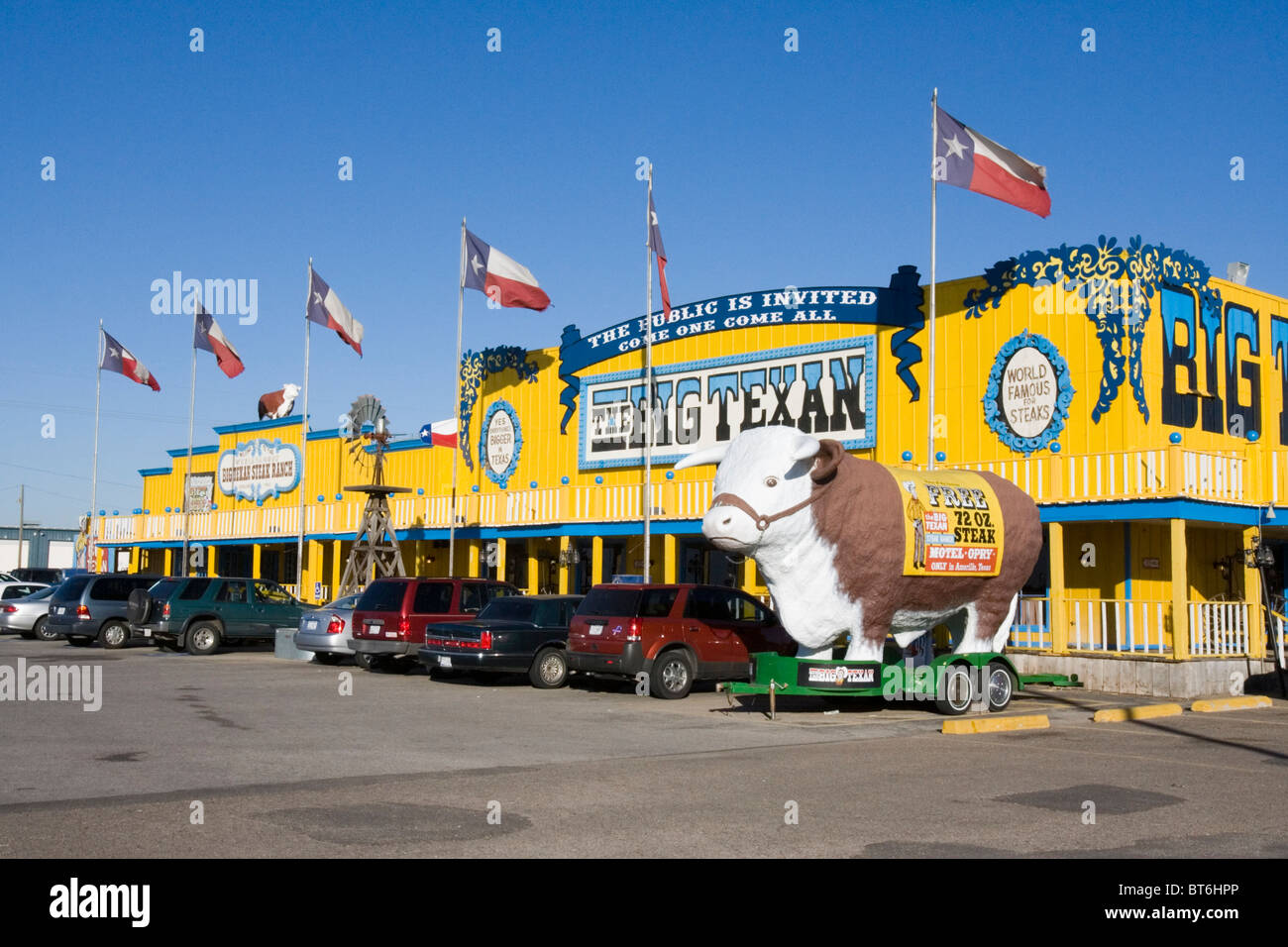 The iconic Big Texan Steak Ranch opened its doors in 1960 along Route ...