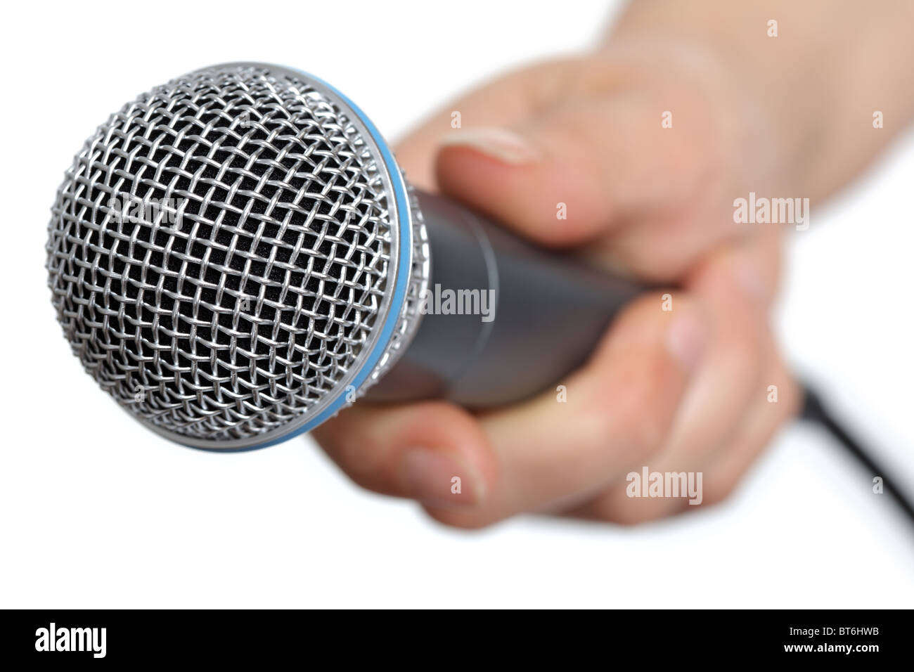 Speaker interview hi-res stock photography and images - Alamy