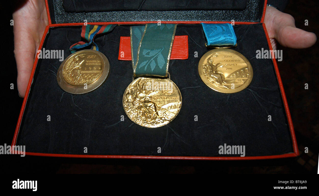Rower Mathew Pinsent three Olympic gold medals Stock Photo - Alamy