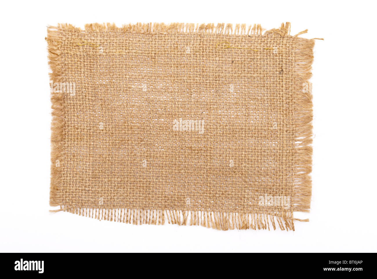 Hessian material Cut Out Stock Images & Pictures - Alamy