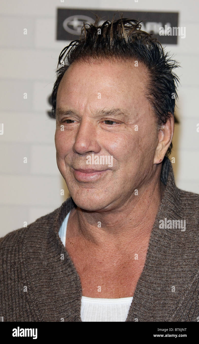 Mickey rourke 2010 hi-res stock photography and images - Alamy