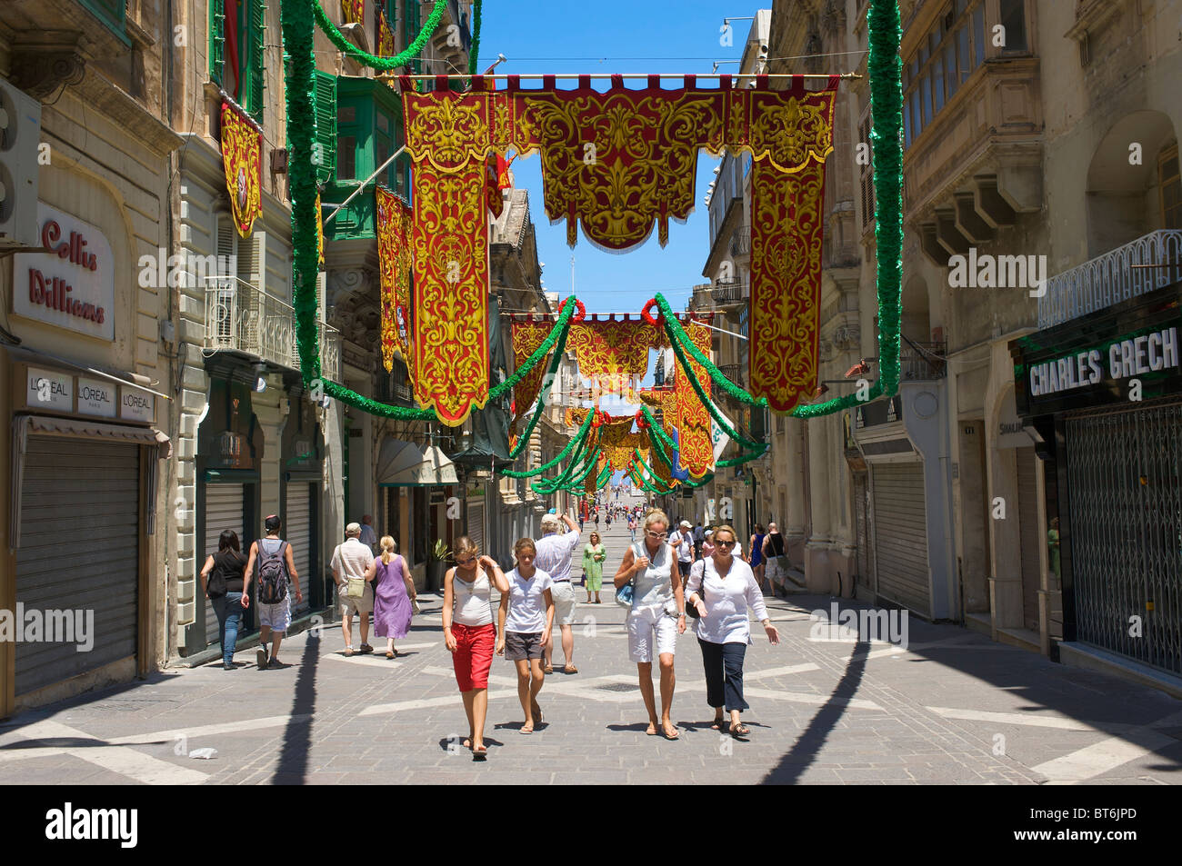 Old town valletta hi-res stock photography and images - Alamy