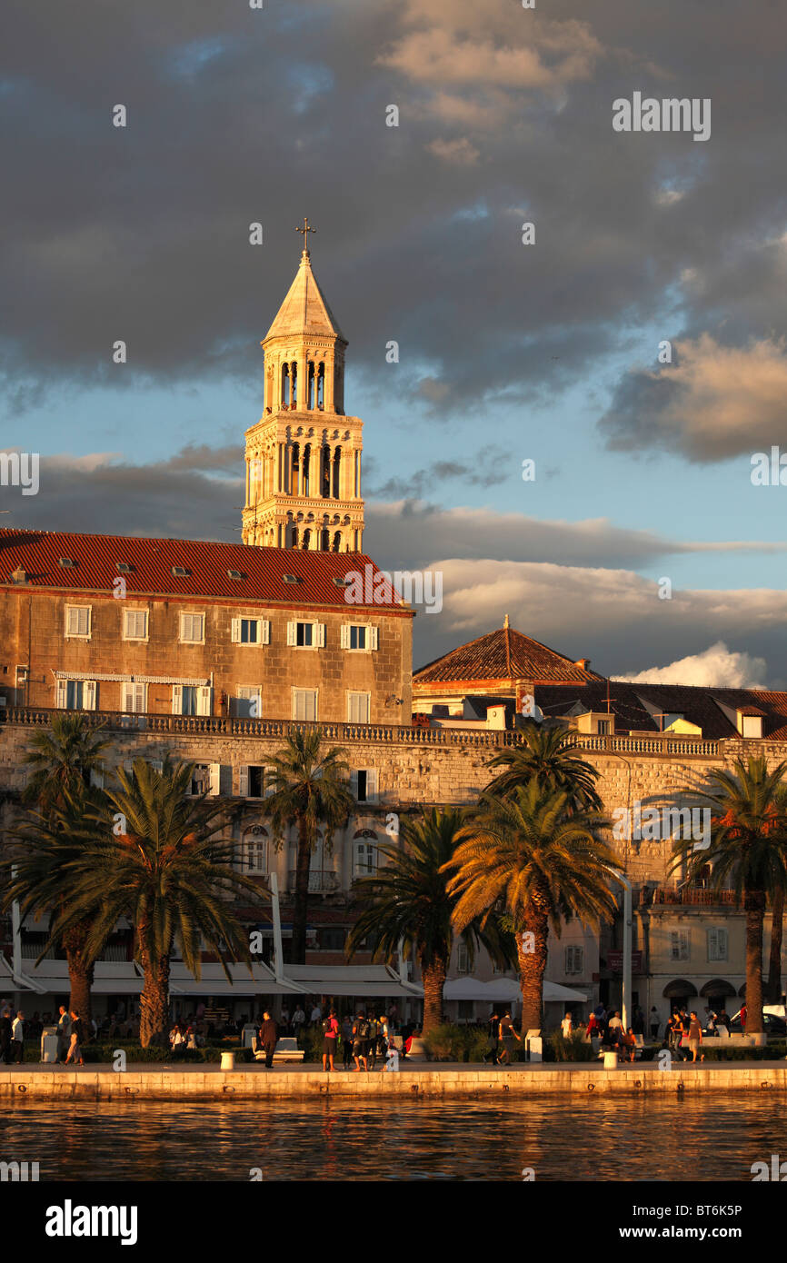 Croatia, Split, skyline, general view, cathedral Stock Photo - Alamy