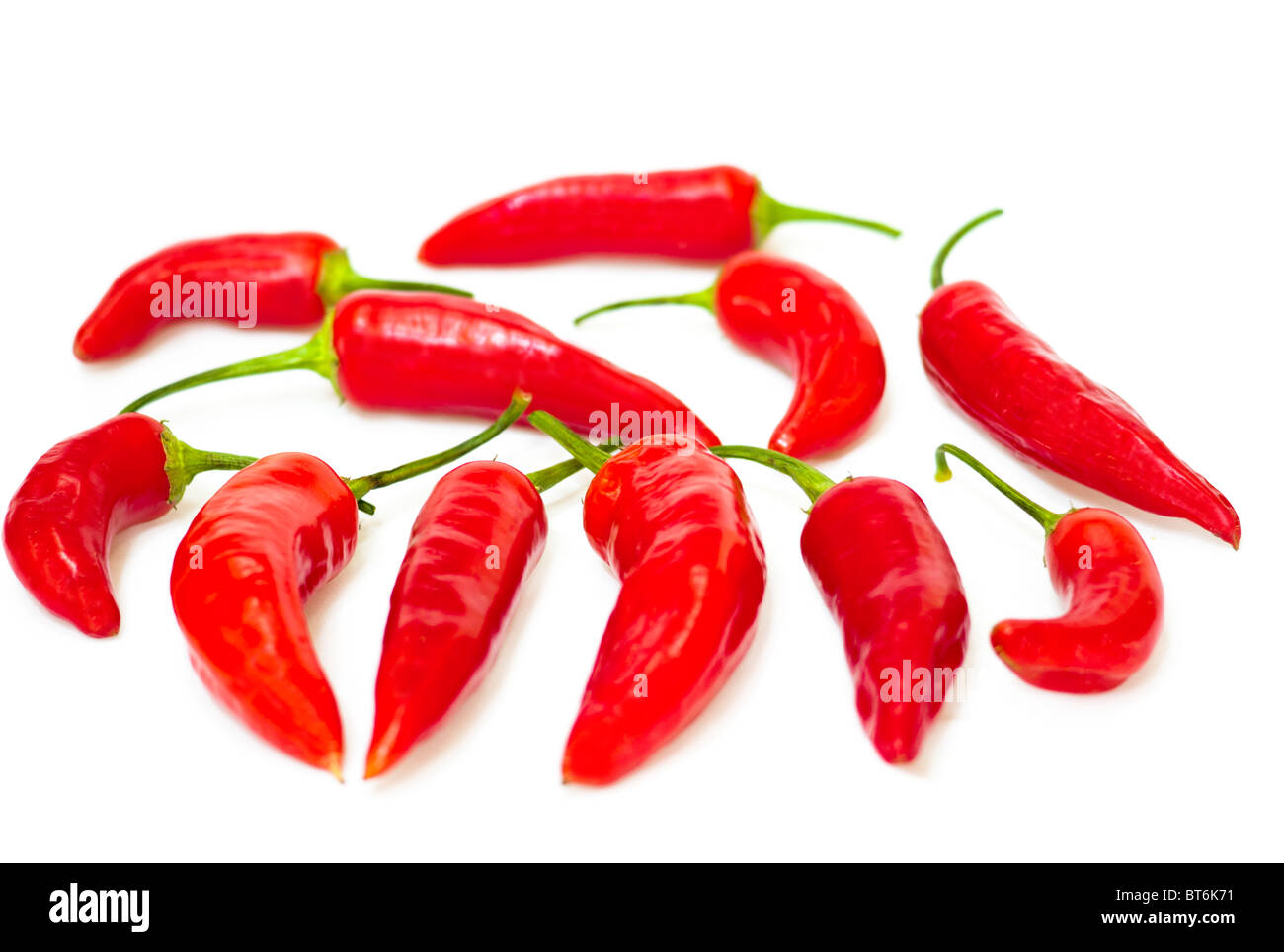 Indian red chilli Cut Out Stock Images & Pictures - Alamy