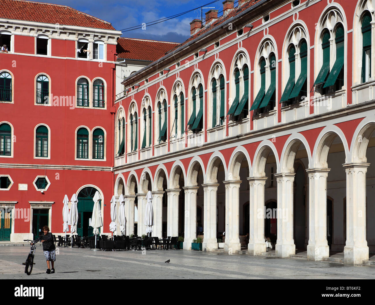 Croatia, Split, Republic Square Stock Photo - Alamy