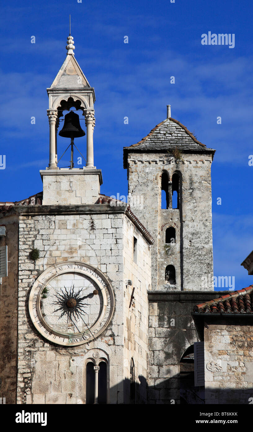 Croatia, Split, Clock Tower Stock Photo - Alamy