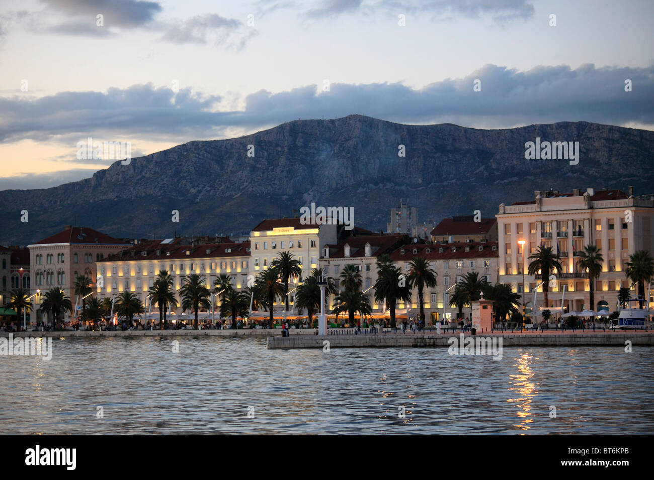 Croatia, Split, skyline, general view, seashore Stock Photo - Alamy