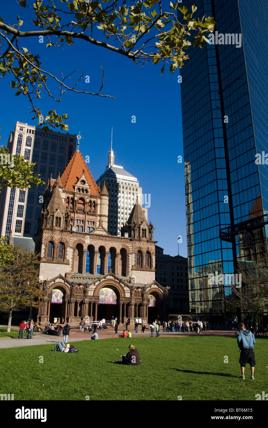 Trinity church boston hi-res stock photography and images - Alamy