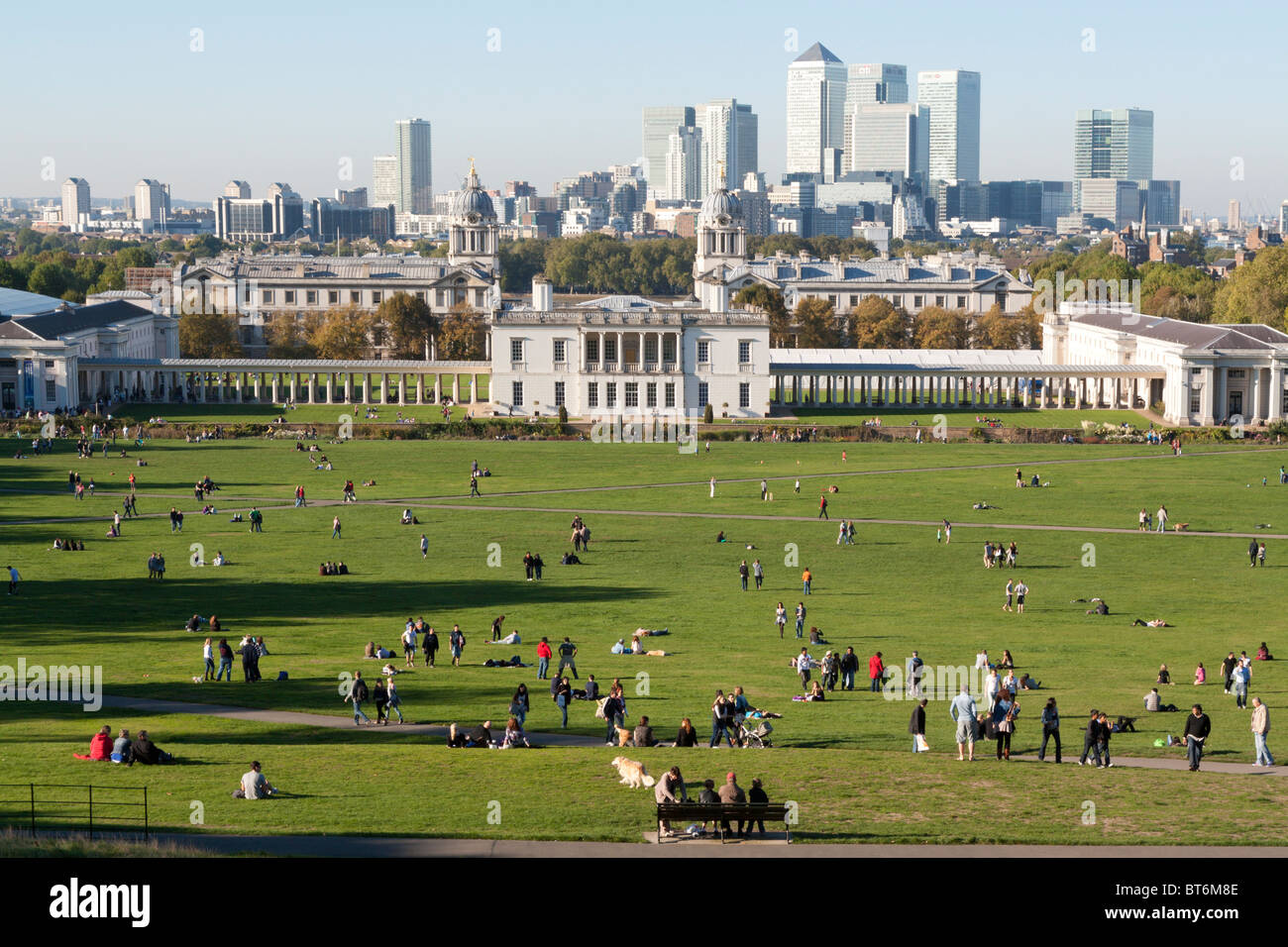 Greenwich Park - London Stock Photo - Alamy
