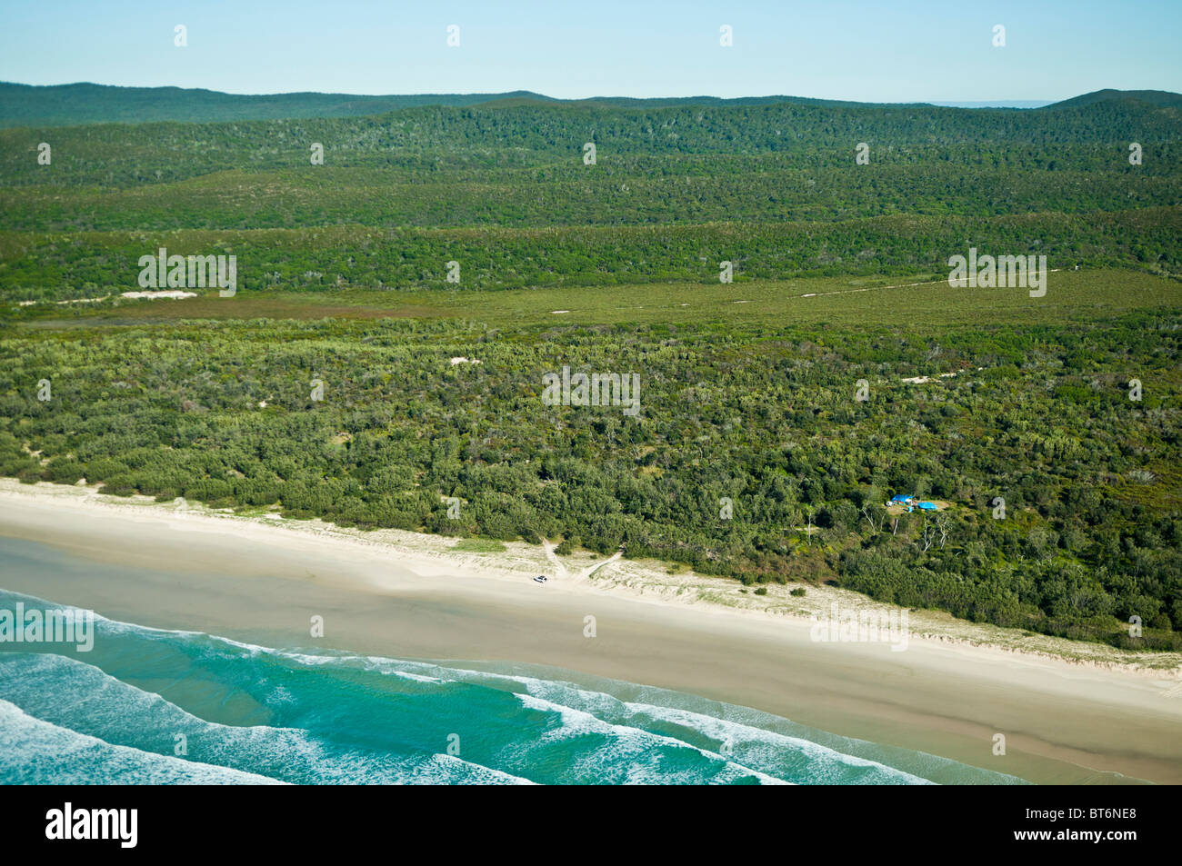 Aerial of moreton island hi-res stock photography and images - Alamy