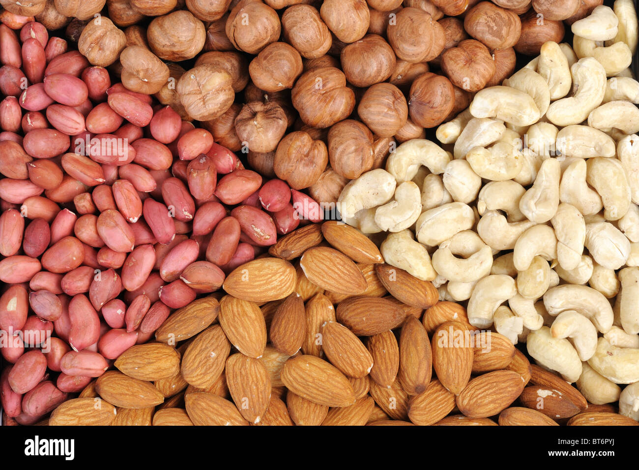 Set of nuts Stock Photo - Alamy