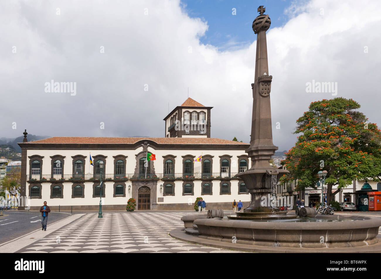 Town hall, Funchal, Madeira, Portugal Stock Photo - Alamy