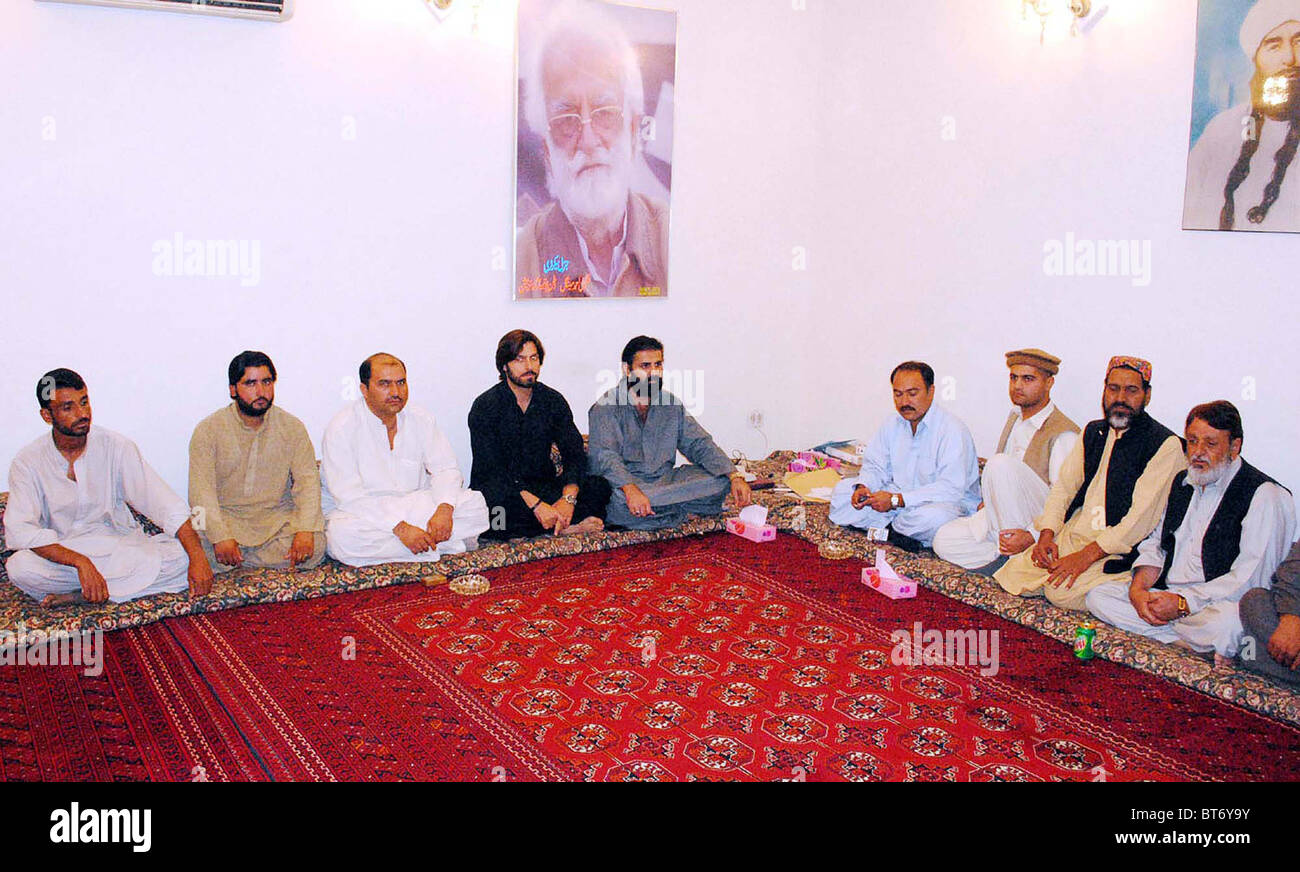 Jahmori Watan Party leader, Nawabzada Shah Zain Bugti addresses JWP ...