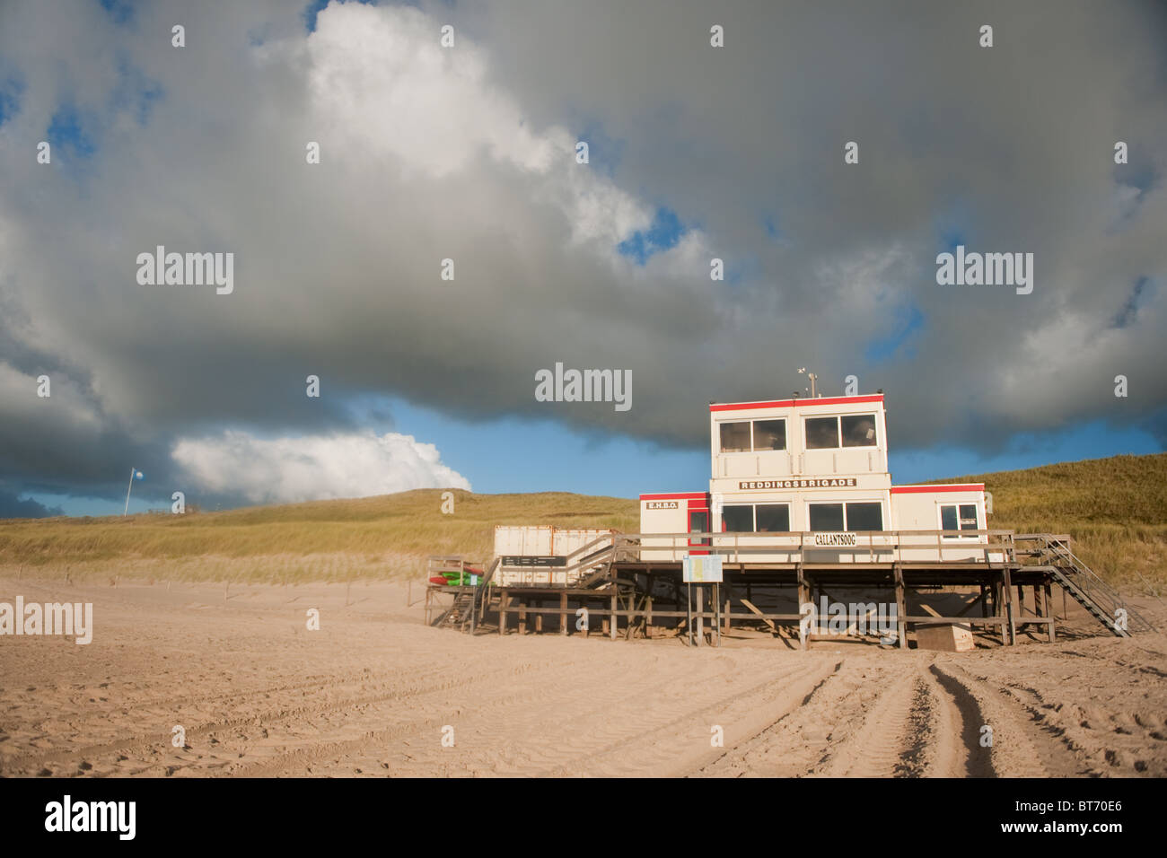 Safety brigade at the beach Stock Photo - Alamy