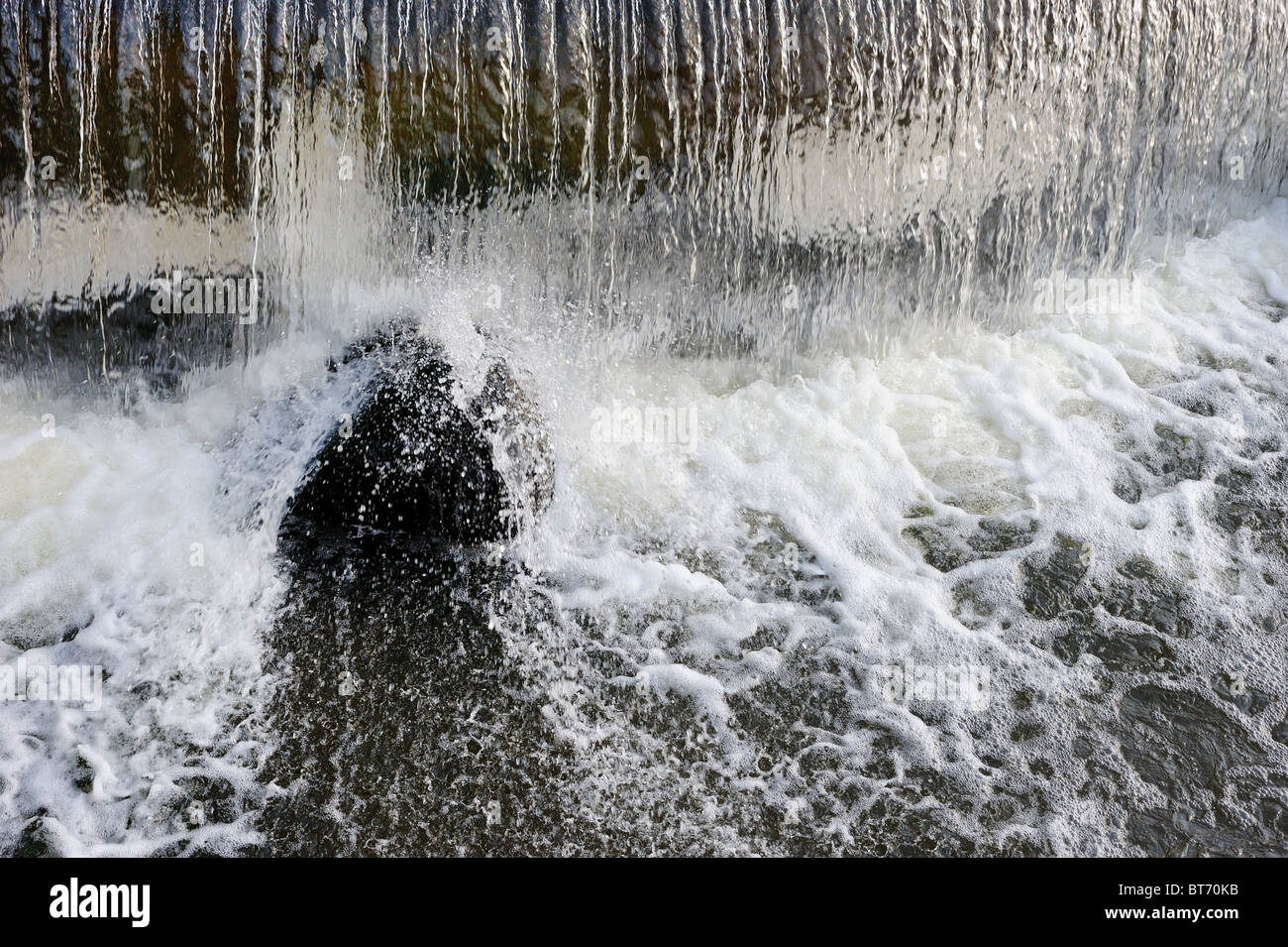 The jets of falling water Stock Photo - Alamy