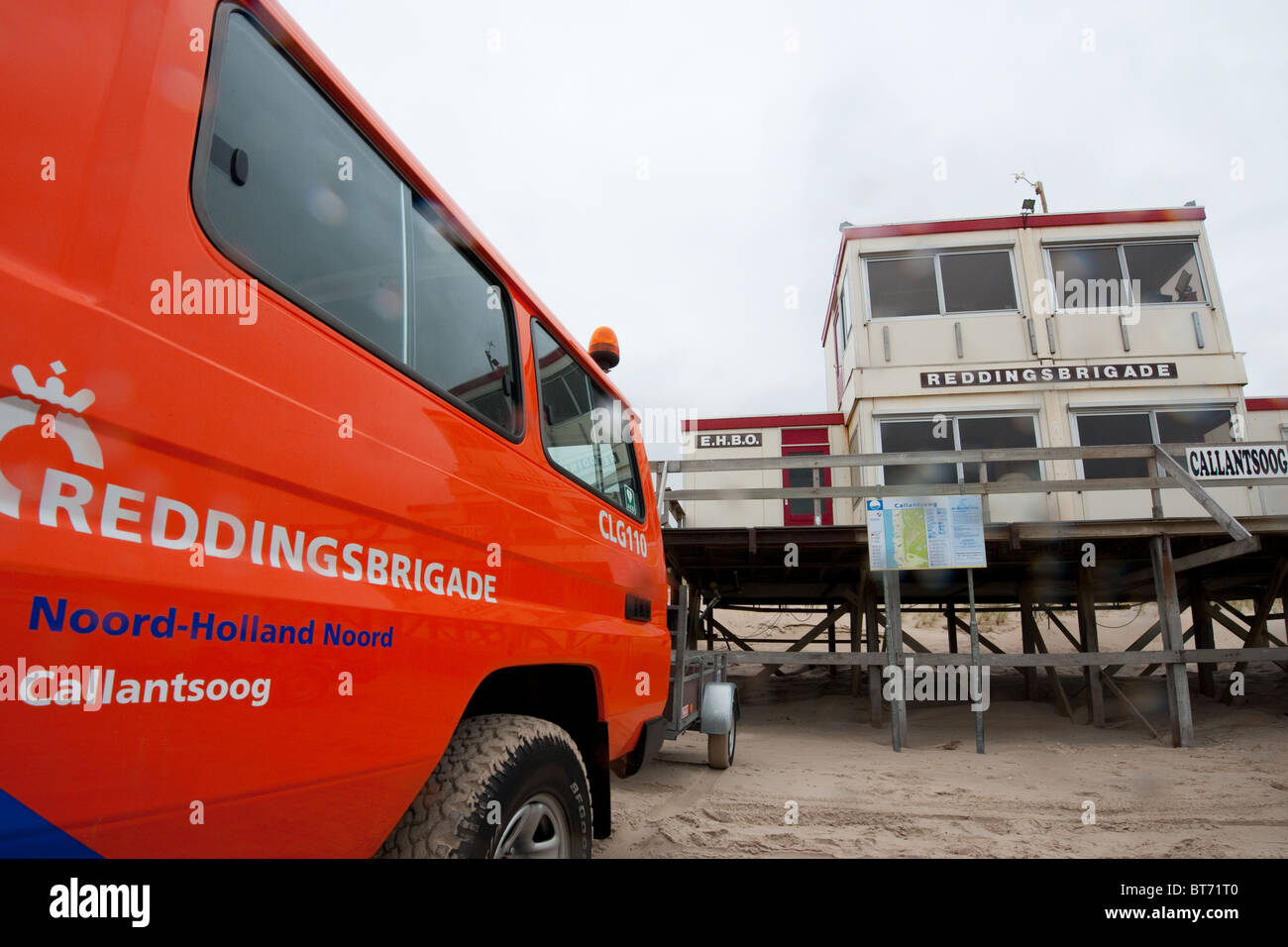 Safety brigade at the beach Stock Photo - Alamy