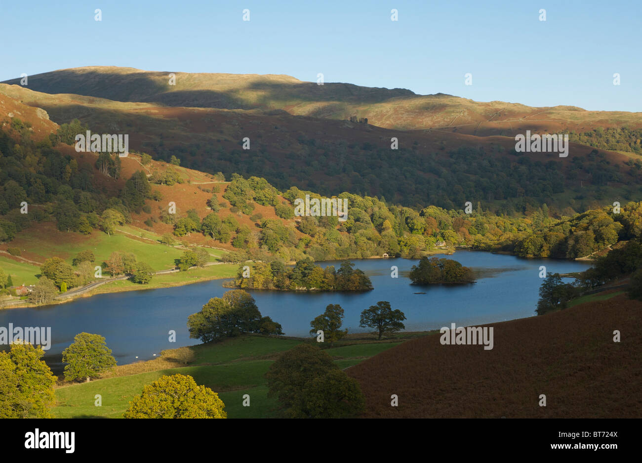 Rydal Water, Lake District National Park, Cumbria, England UK Stock ...