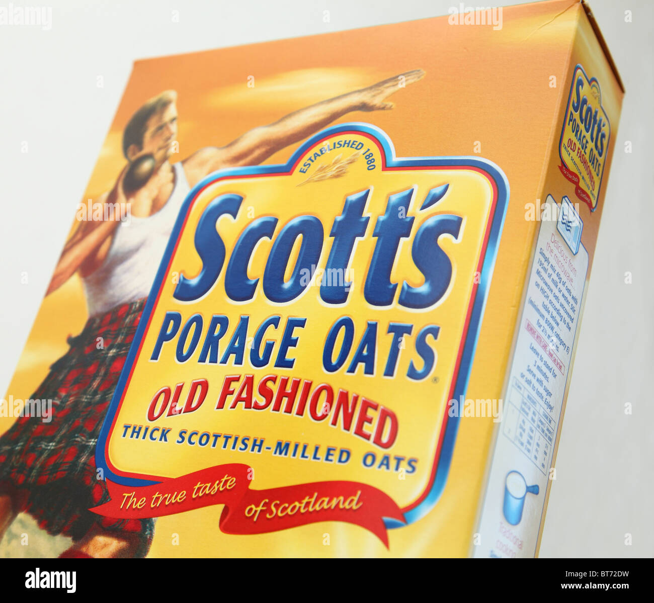 Porridge oats box hi-res stock photography and images - Alamy