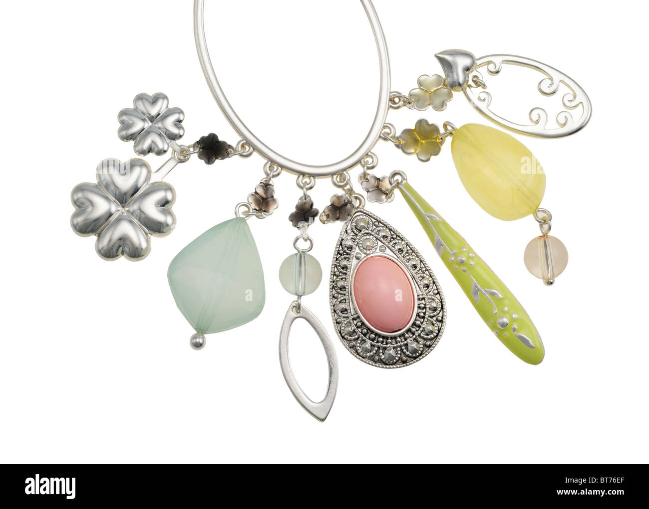 Ring with pendant Cut Out Stock Images & Pictures - Alamy