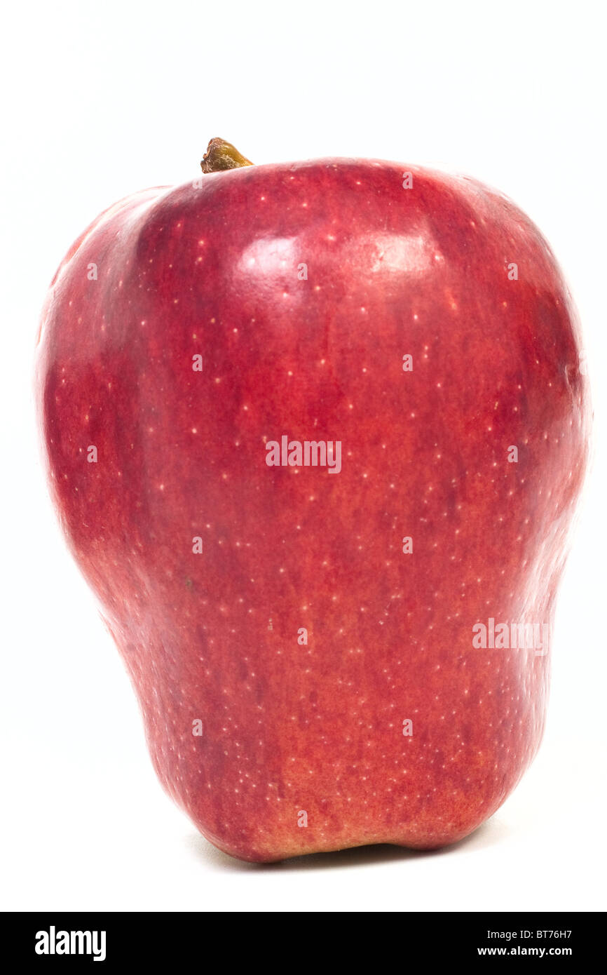 Apple isolated on white background Stock Photo - Alamy