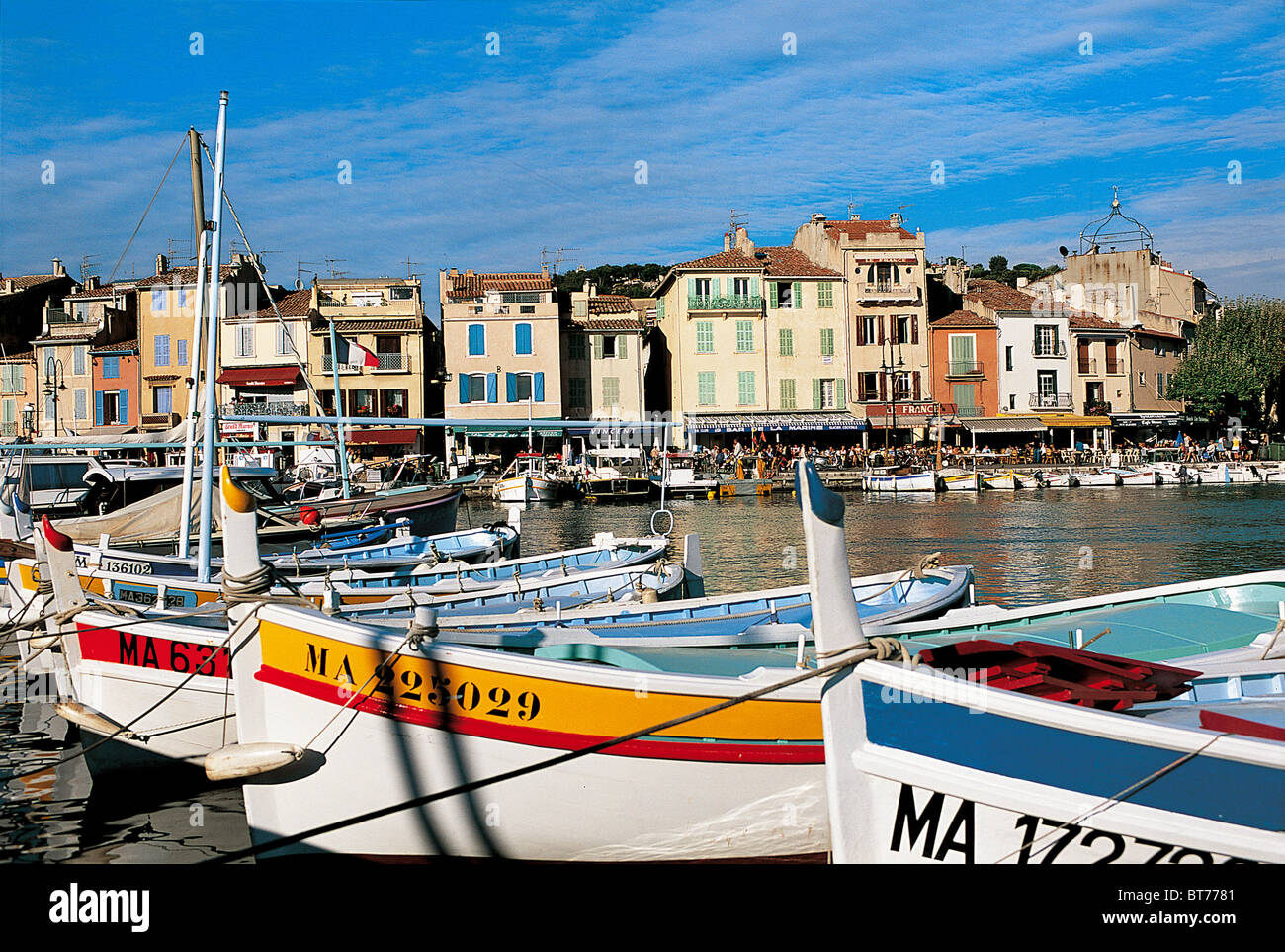 France, Bouches du Rhone, Cassis Harbour Stock Photo - Alamy