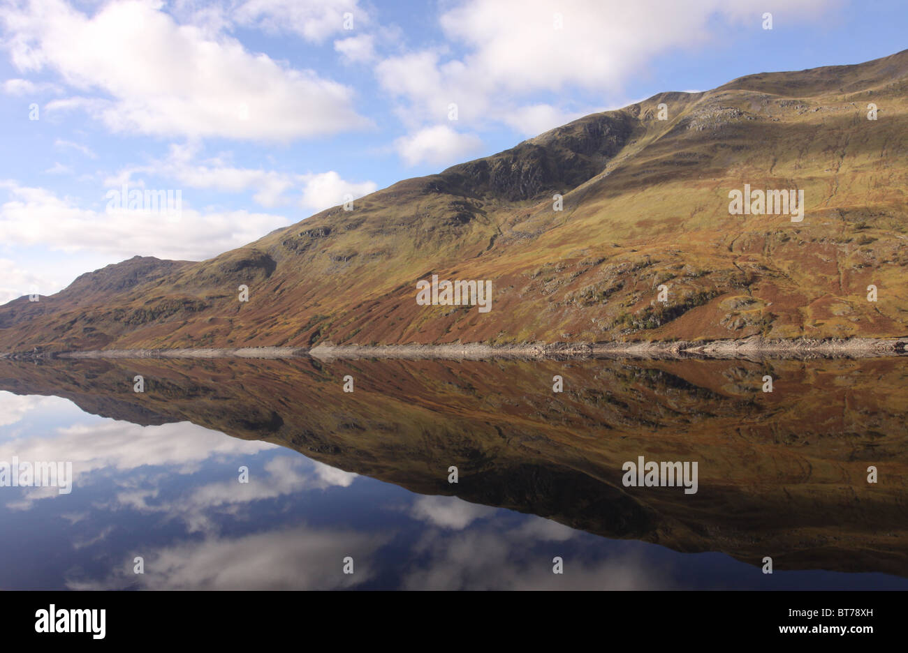 Loch Treig Scottish highlands Scotland October 2010 Stock Photo - Alamy