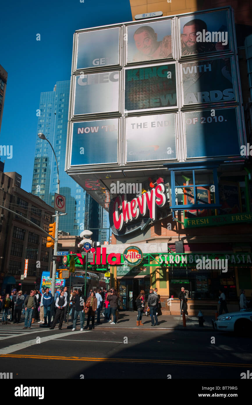 A branch of Chevy's casual dining restaurant chain and other eateries ...