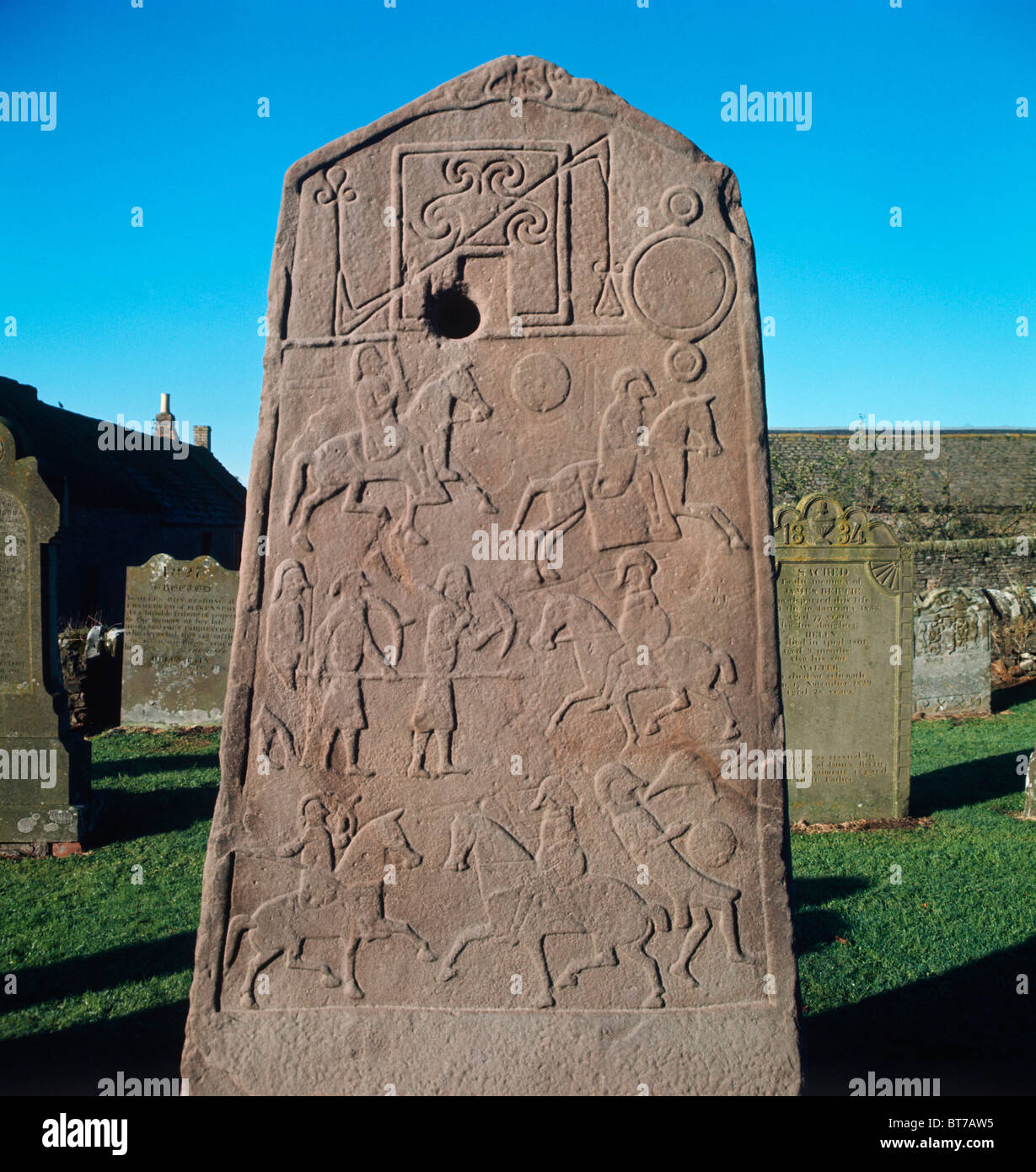 The aberlemno cross hi-res stock photography and images - Alamy