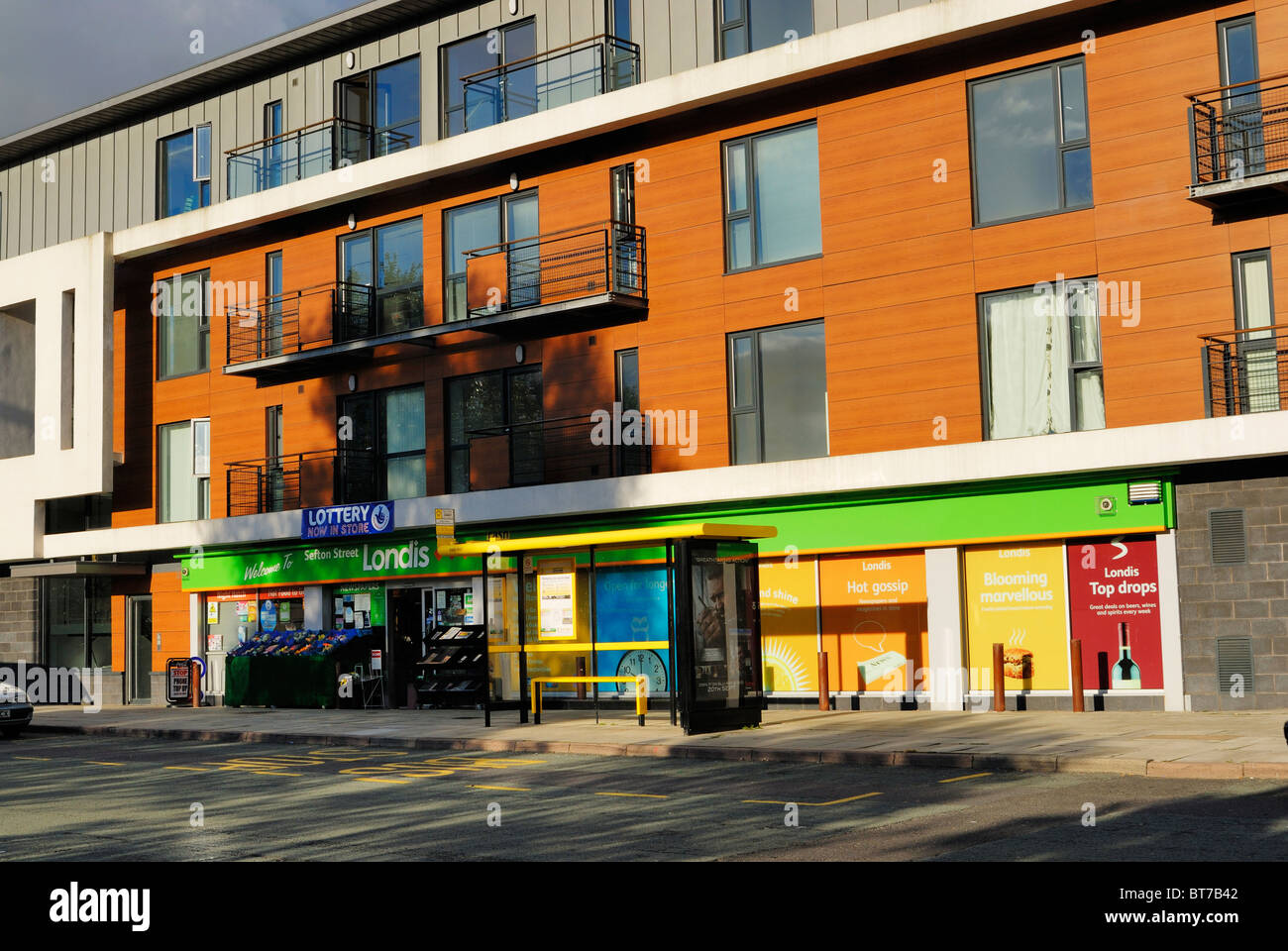 Businesses on Sefton Street in Liverpool - known as the Dock Road ...