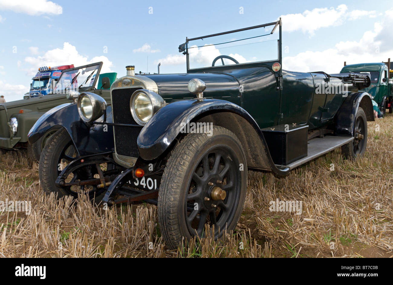 1920's Sunbeam Tourer on display at the Ingworth Trosh, Norfolk ...