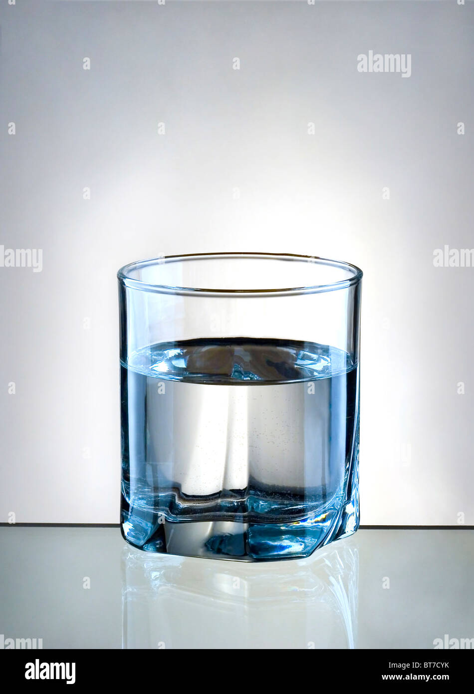 Glass of water Stock Photo - Alamy
