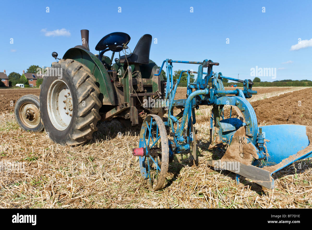 1950's Field-Marshall Series 3A Tractor with plough, at the 2010 ...
